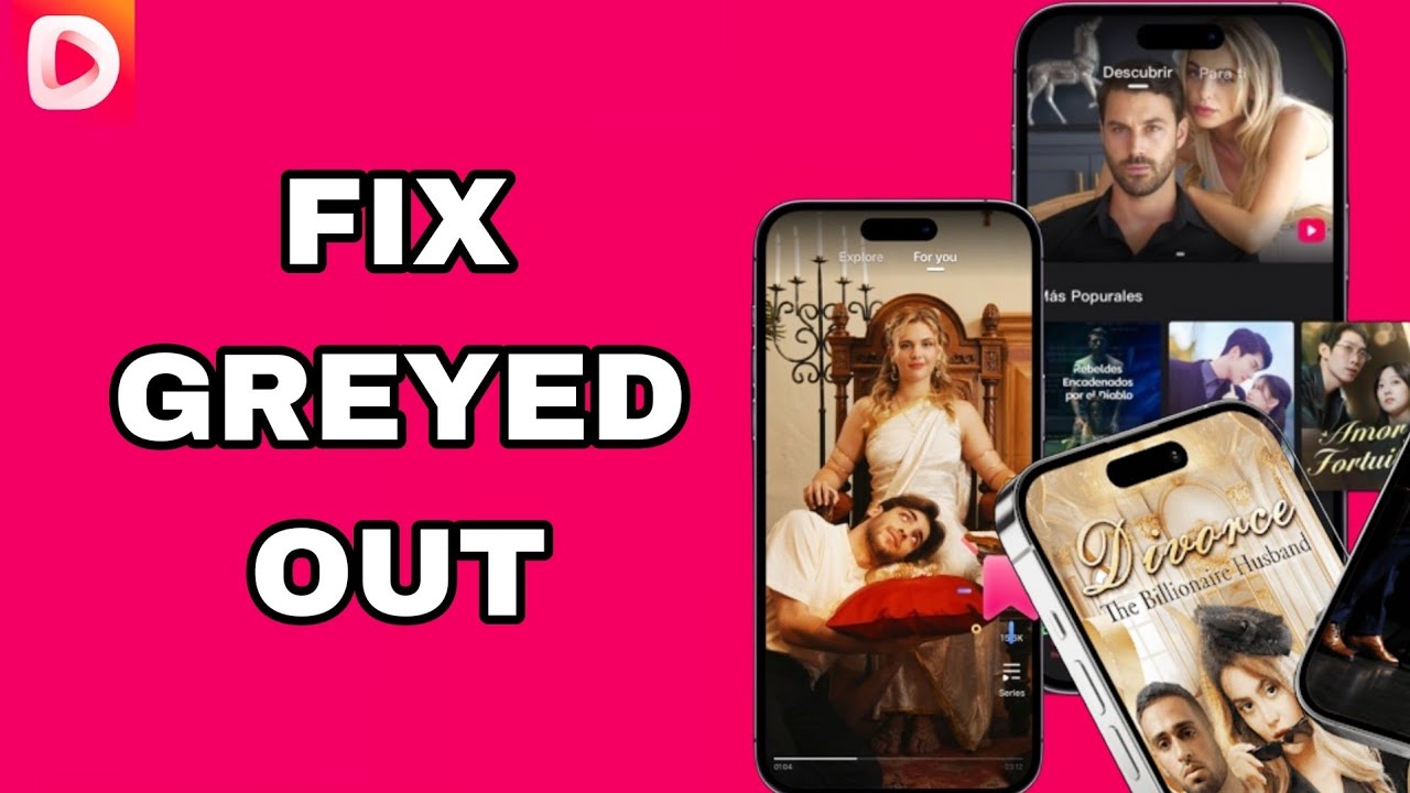 How To Fix And Solve Greyed Out On DramaBox App | Final Solution - YouTube