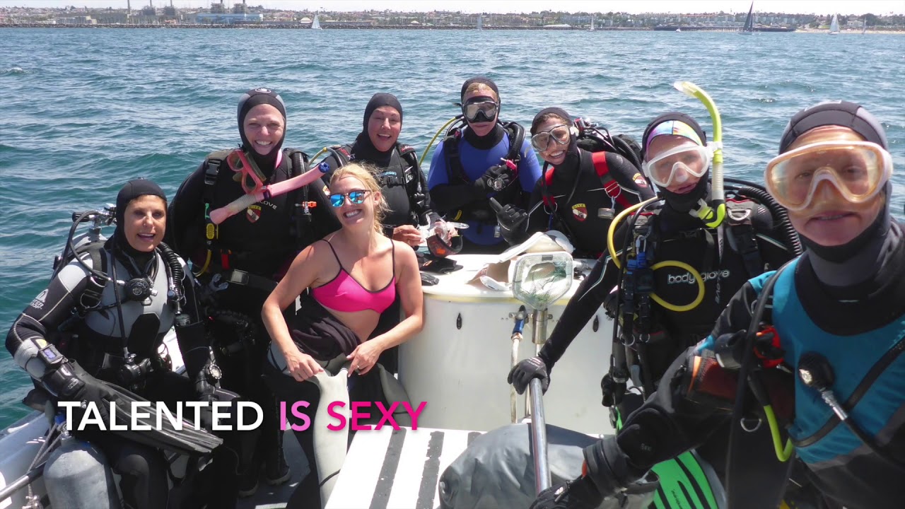 Only on a Women's Dive Boat - YouTube