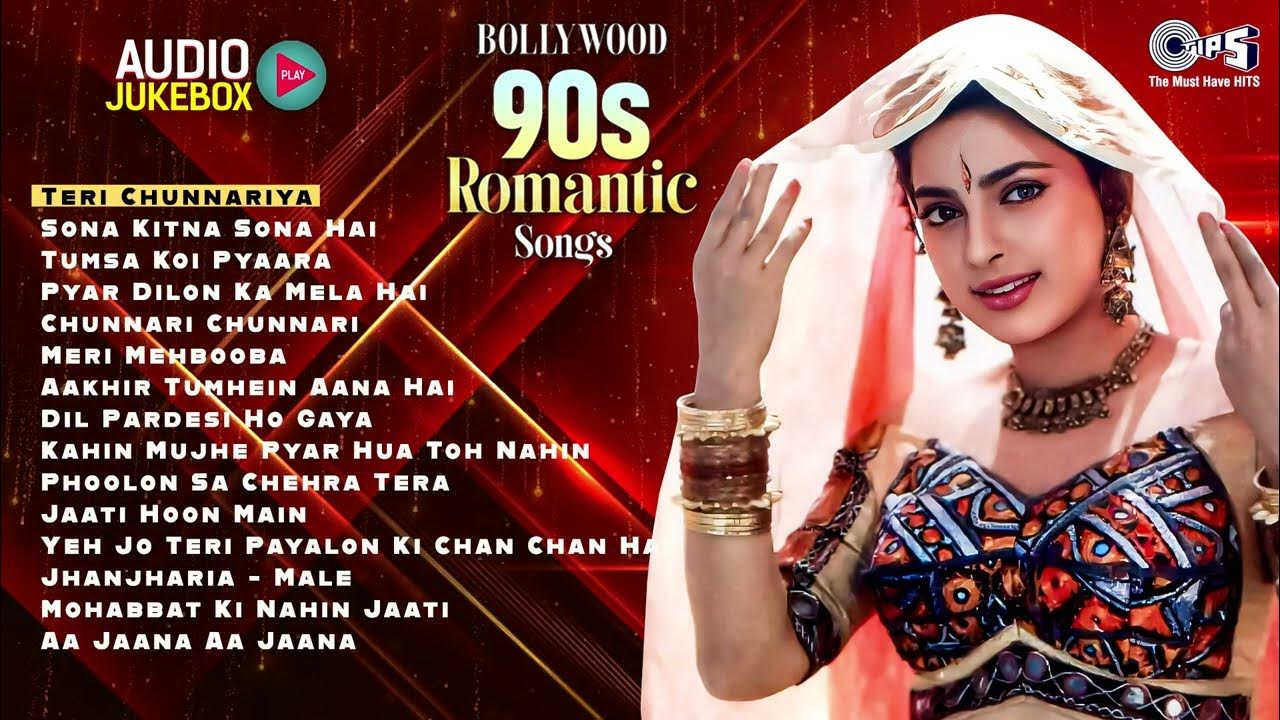 Bollywood 90s Romantic Songs | 90s Hits Hindi Songs | 90s Evergreen Love Songs | Audio Jukebox ...