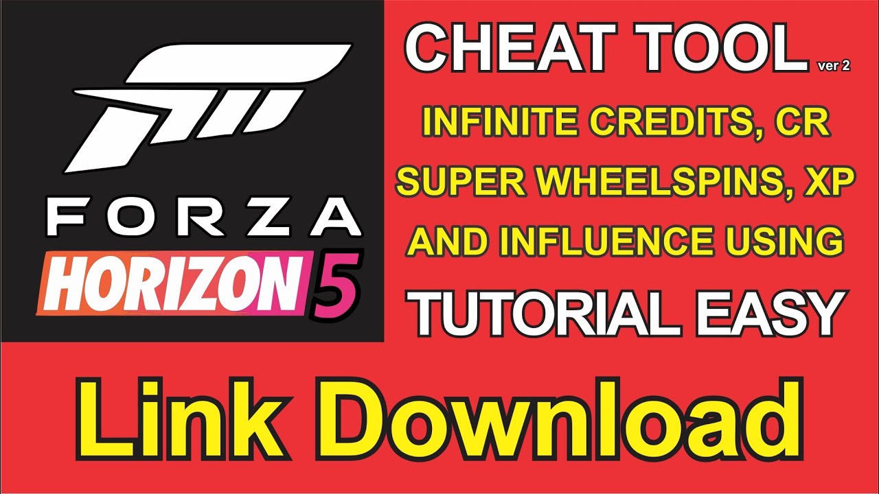 Forza Horion 5 Money Hack, XP, Wheelspins Using Cheat Tool and more ...
