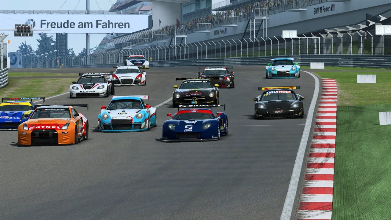R3E Multiplayer - Ford GT GT3 @Nürburgring - YouTube