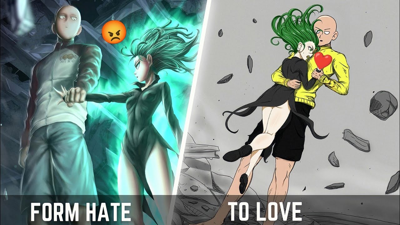 How did TATSUMAKI fall in love ️ with SAITAMA - Saitama vs Tatsumaki ...