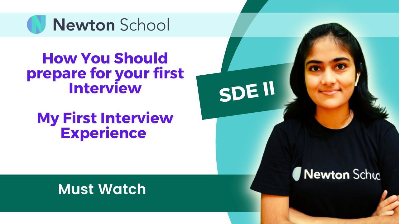 How You Should prepare for your first Interview🔥 | My First Interview ...