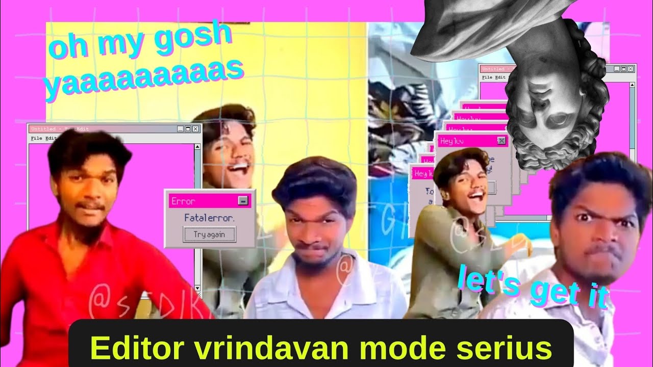 ketika editor vrindavan mode serius - meme yang lagi viral ‼️🤣☑️ - YouTube