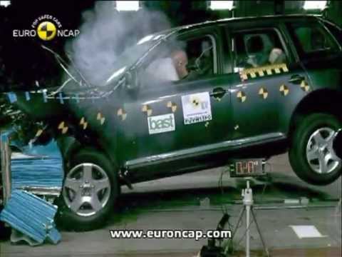 Euro NCAP _ VW Touareg _ 2004 _ Crash test - YouTube