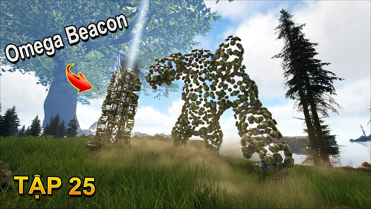 ARK: Omega (Mới) #25 - Chế Tạo Thành Công Trụ Boss Omega Beacon, TOÀN ...