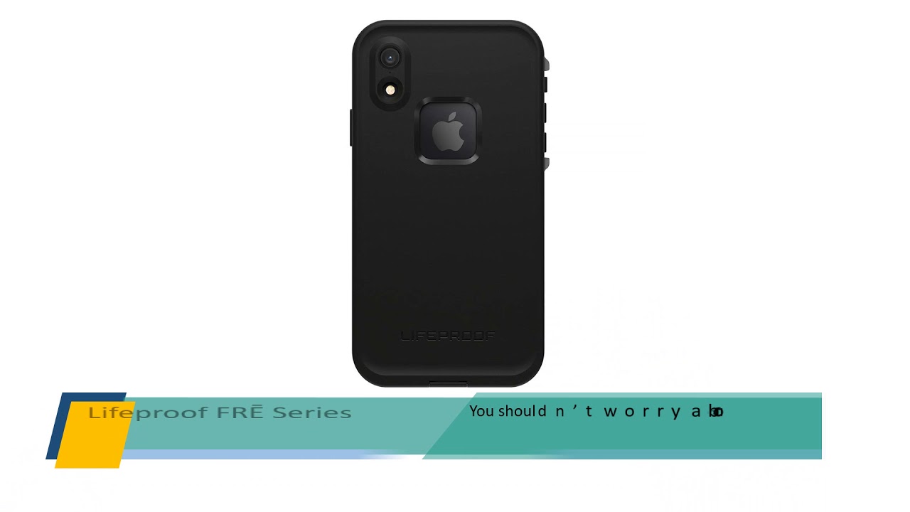 Lifeproof FRĒ Series Waterproof Case for iPhone XR Retail Packaging ...