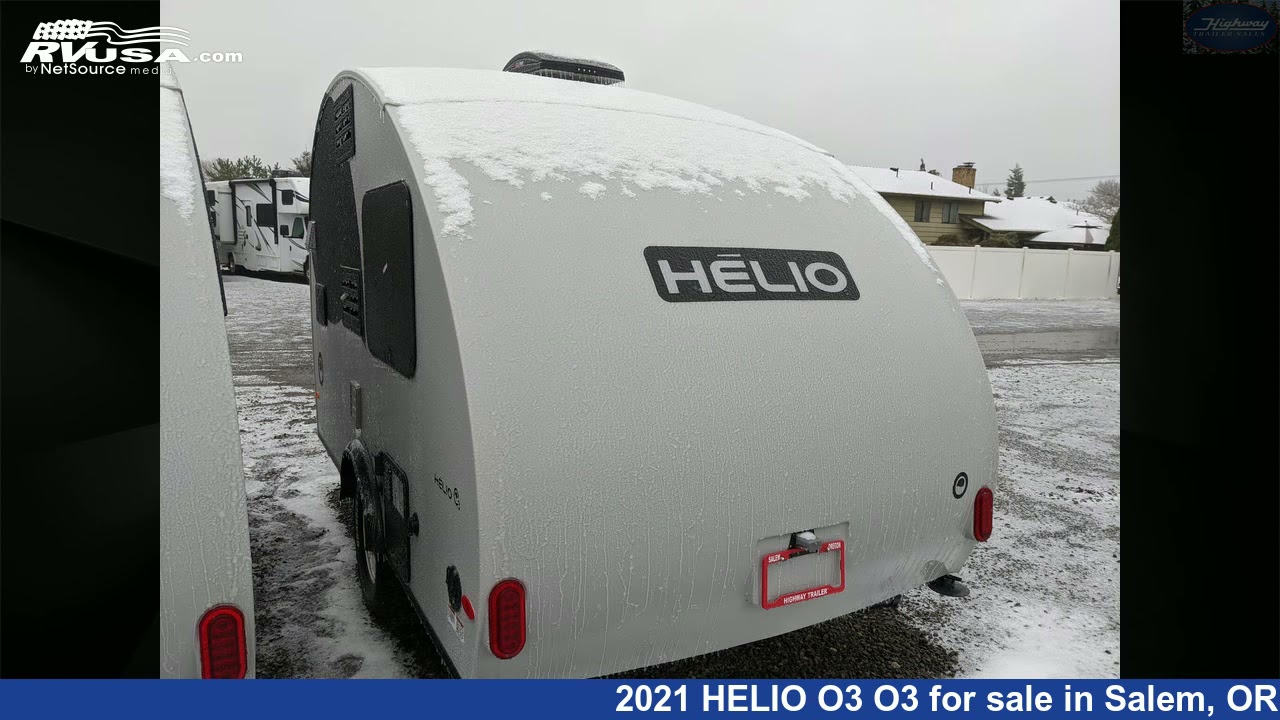 Incredible 2021 HELIO O3 O3 Travel Trailer RV For Sale in Salem, OR ...