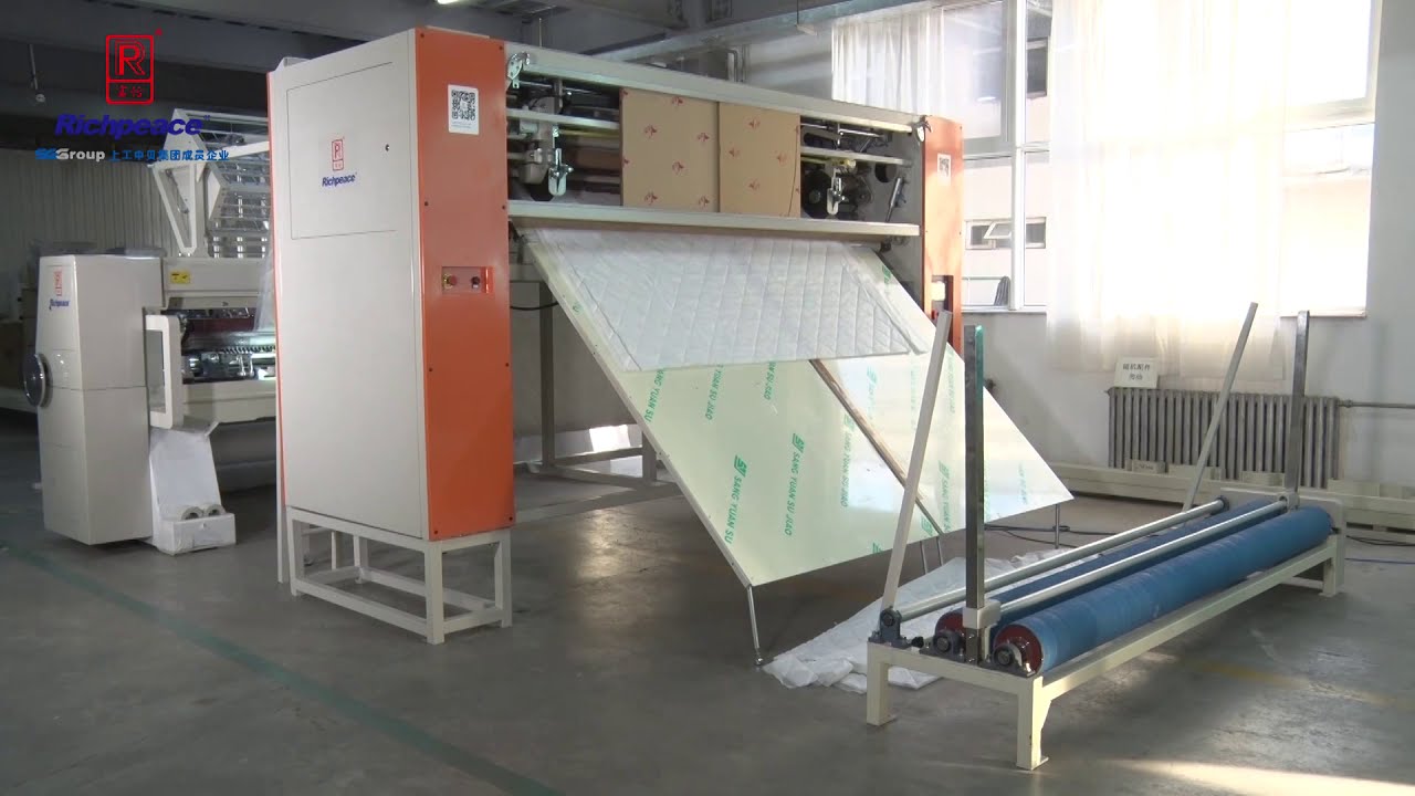 how to make summer quilt and jacket material? shuttle quilting machine ...