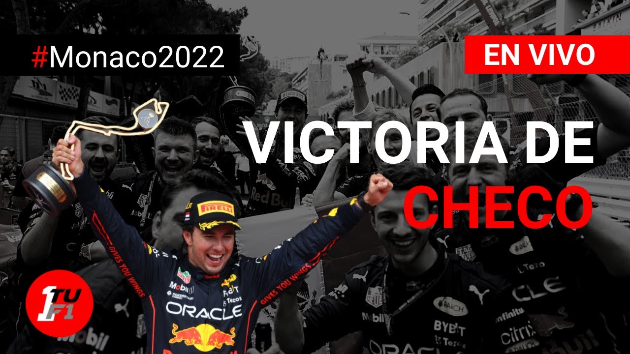 ¡EN VIVO! CHECO PÉREZ Gana el GRAN PREMIO de MÓNACO 2022 - Análisis ...