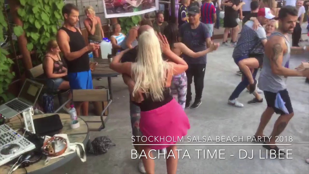 Stockholm salsa beach party 2018 - YouTube