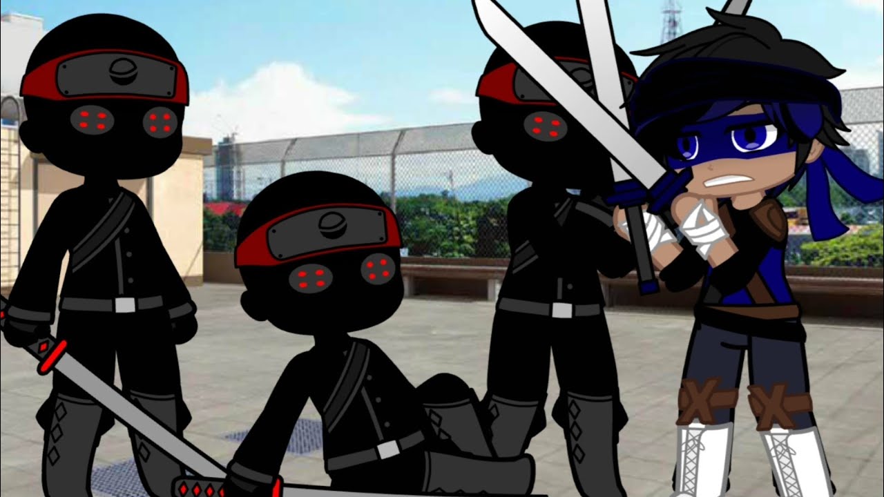 Leo Vs The Foot Clan! TMNT Human AU - YouTube