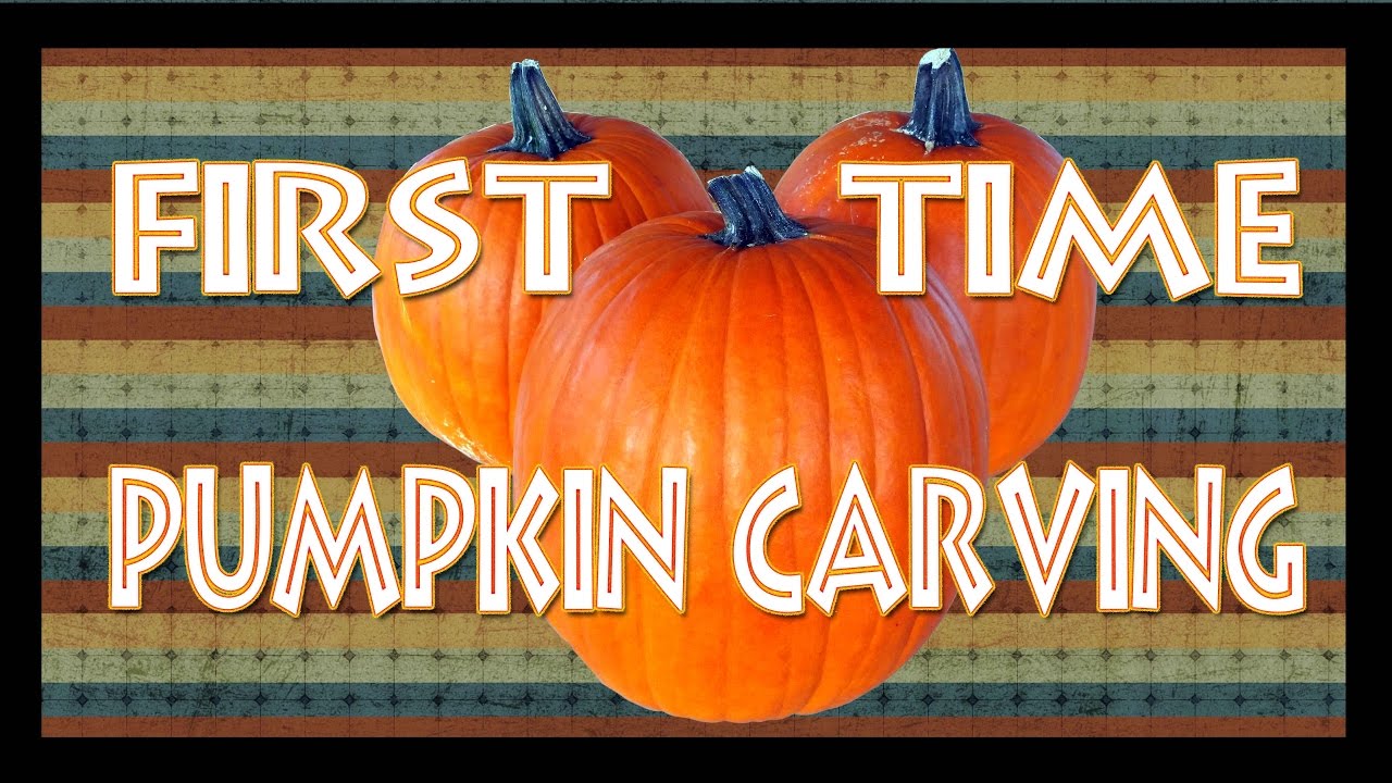 Pumpkin Carving - First time ever carving a masterpiece - YouTube