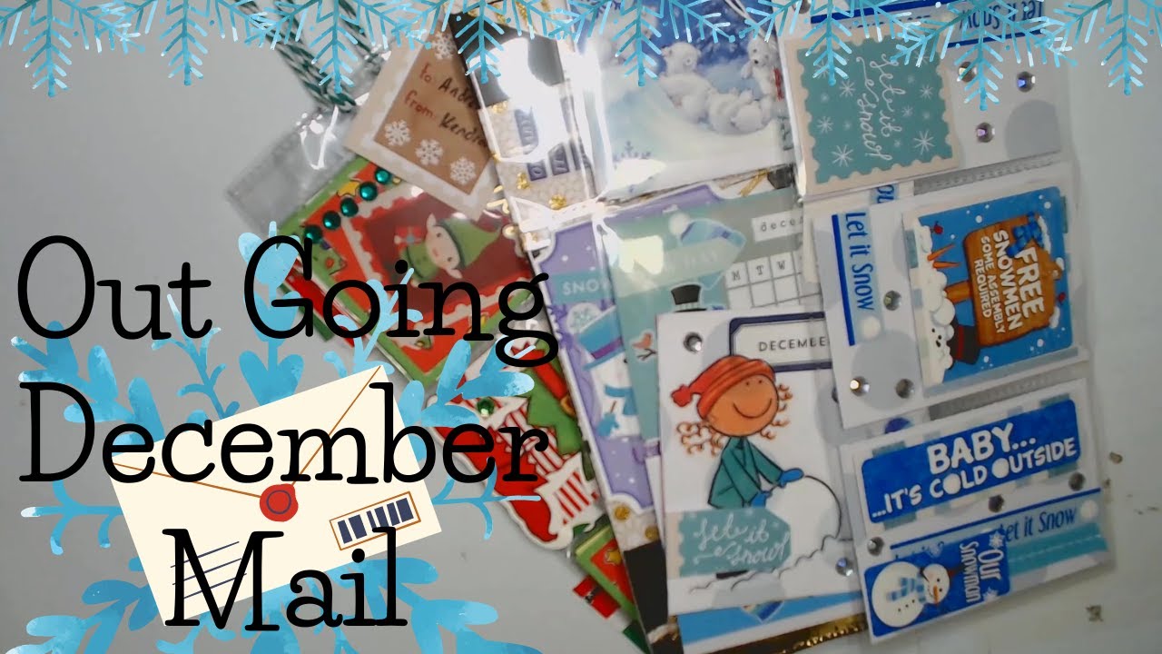 December Outgoing Swap Mail - YouTube