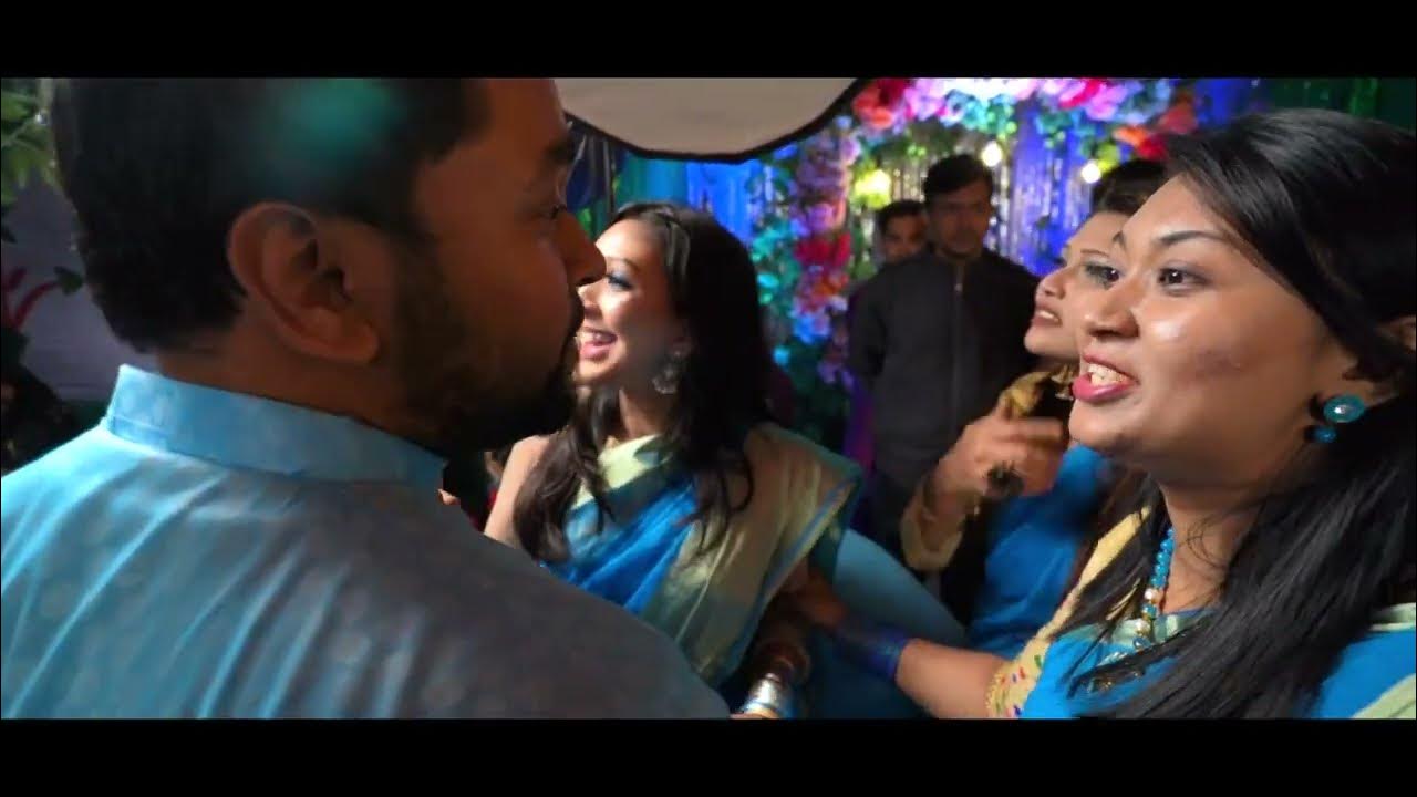 Bast Holud dance performance Cinewedding By Annorup | Noakhali | 2024 - YouTube