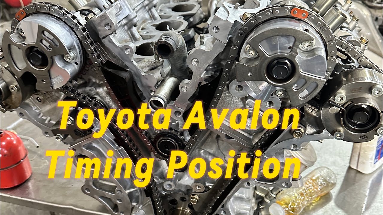 Toyota Avalon Timing Marks - YouTube