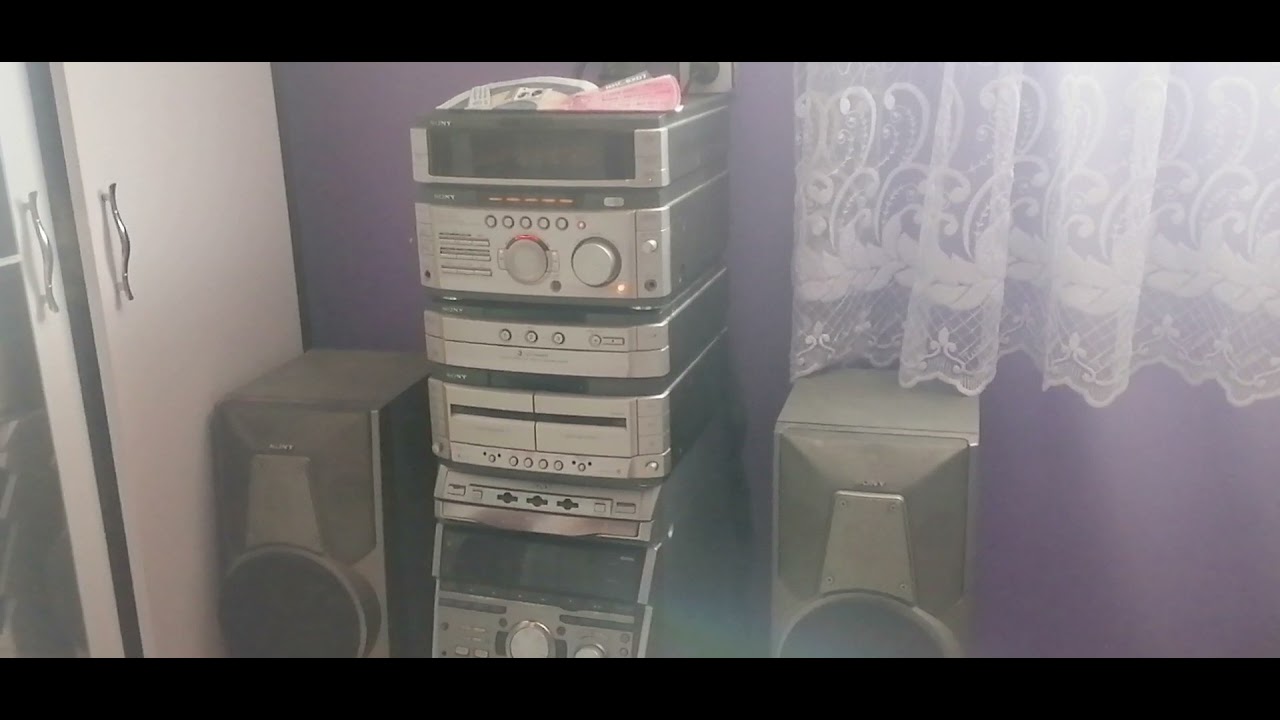 sony mhc w555 - YouTube