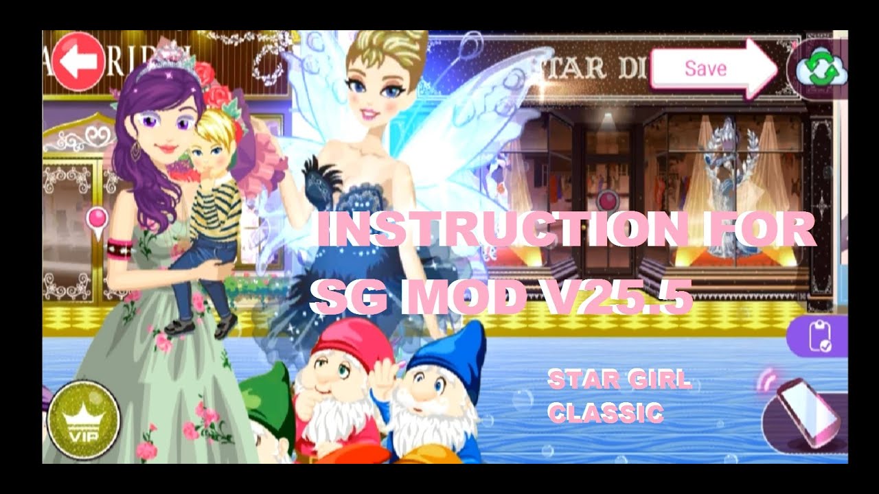 INSTRUCTION - TUTORIAL VIDEO FOR STAR GIRL TOP SG MOD V25.5 ┊ STAR GIRL ...