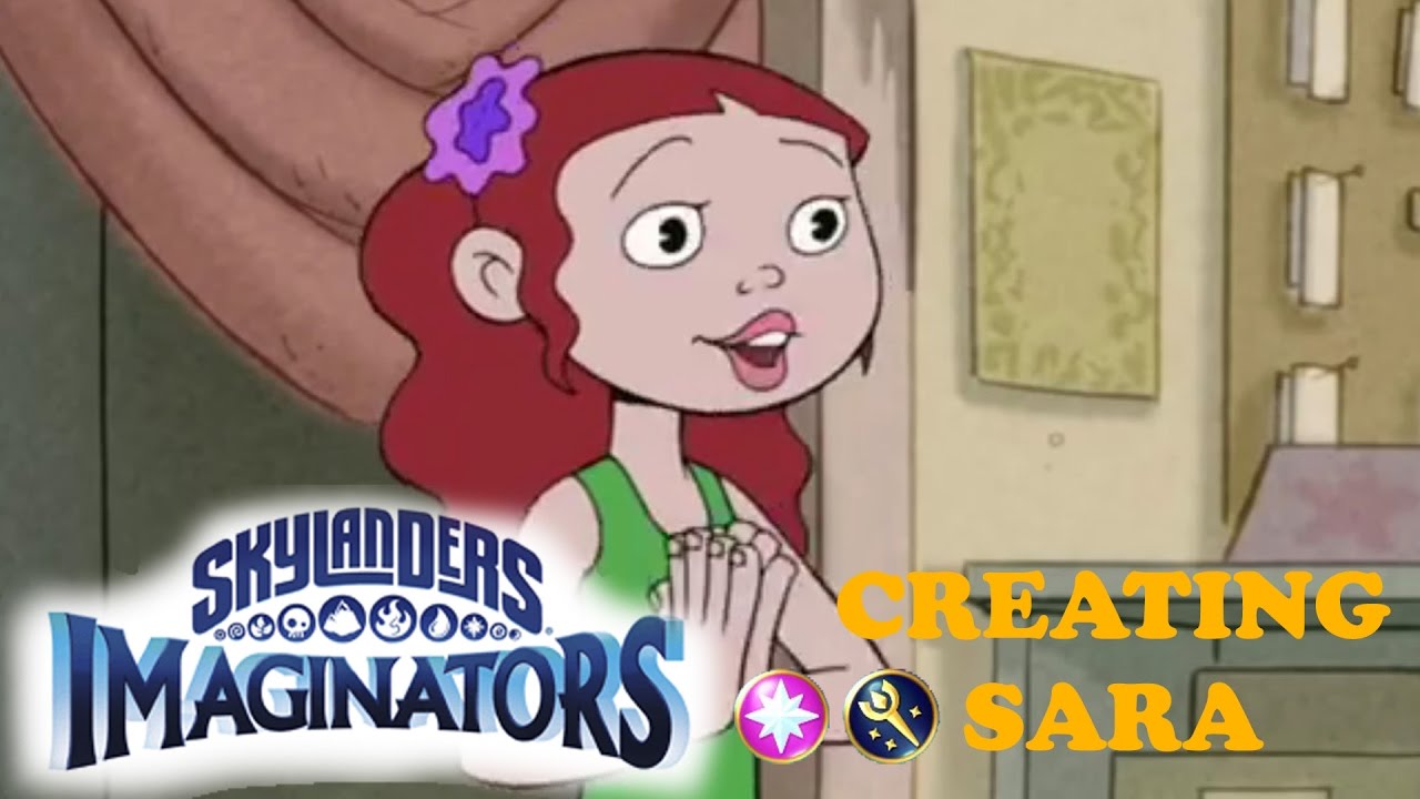 Skylanders Imaginators - Creating Sara Oracle (Magic Sorcerer) - YouTube