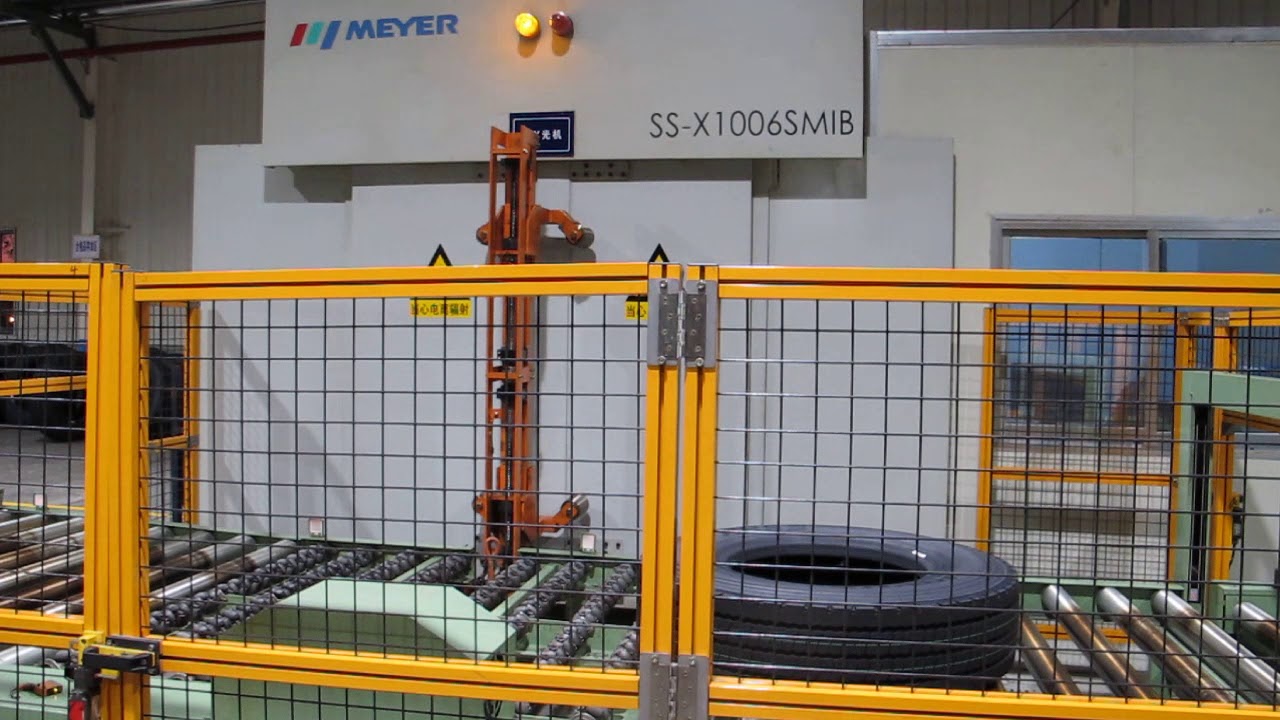 Joyall tires X-ray checking - YouTube