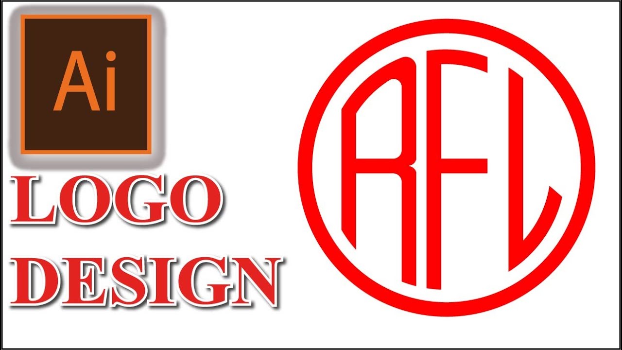 RFL Logo Design adobe Illustrator। RFL Logo Create adobe Illustrator ...