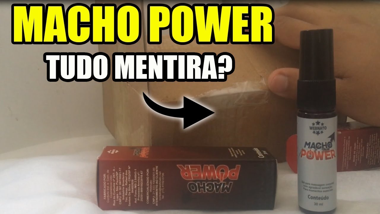 Macho Power Vale a Pena? Macho Power Funciona? Macho Power Aumenta ...