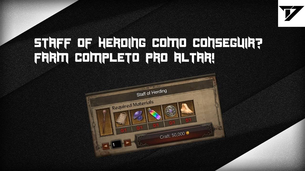 Farm completo do Staff of Herding (Cajado do Pastor) pro Ritos do ...