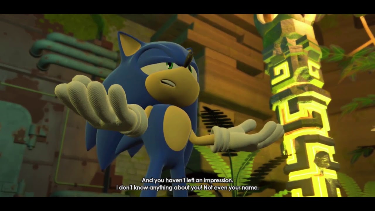 Sonic Forces Cutscenes: Stage 9: Mystical Jungle - VS Infinite - YouTube