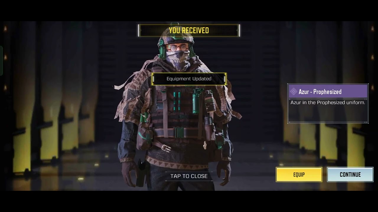 Free character-- AZUR. call of duty mobile.. - YouTube