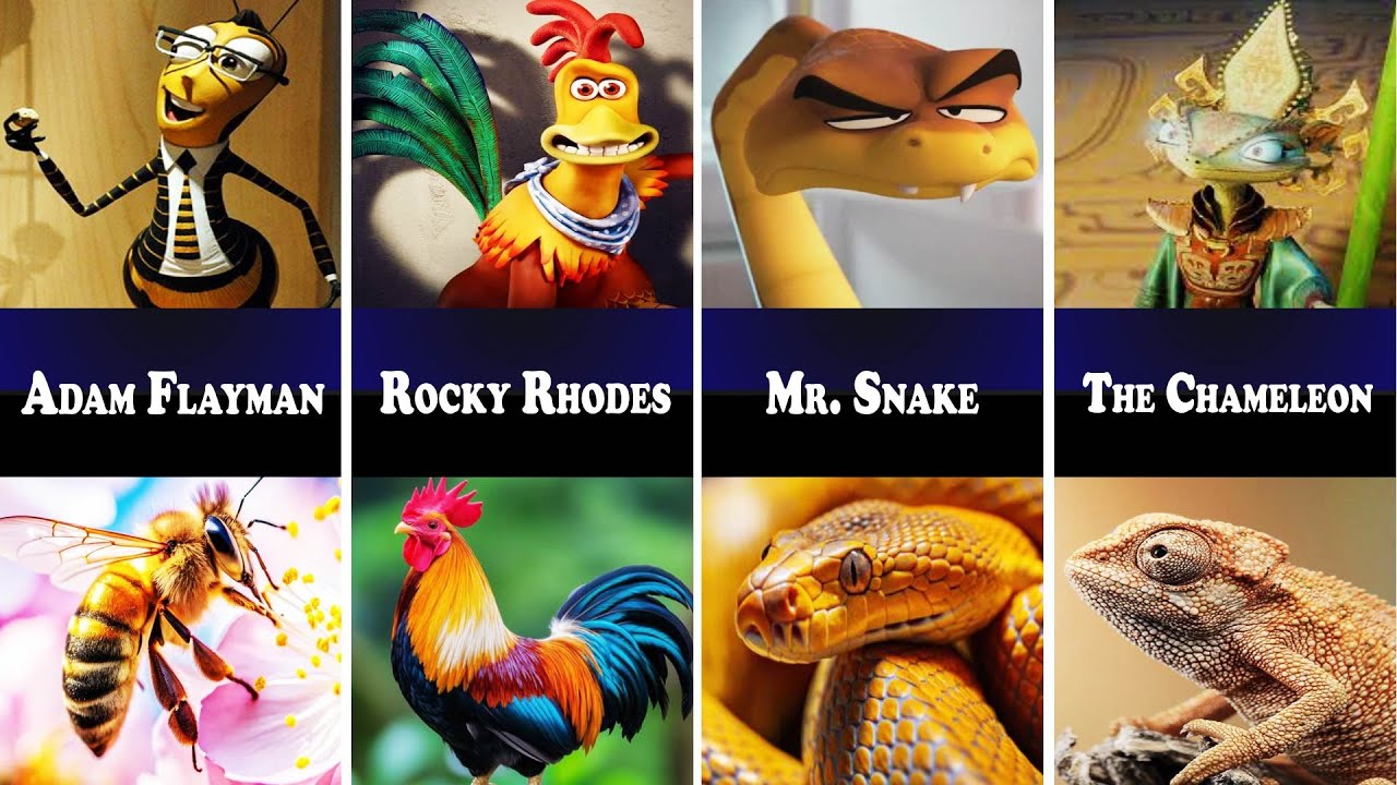 DreamWorks Animals in Real Life - YouTube