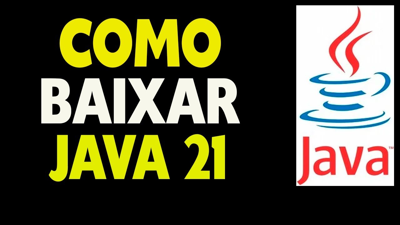 Como Baixar o Java 21 - YouTube