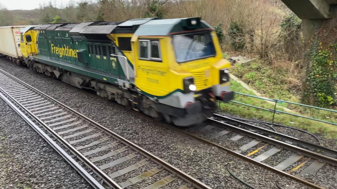 Class 70 | 70008 | Freightliner - YouTube
