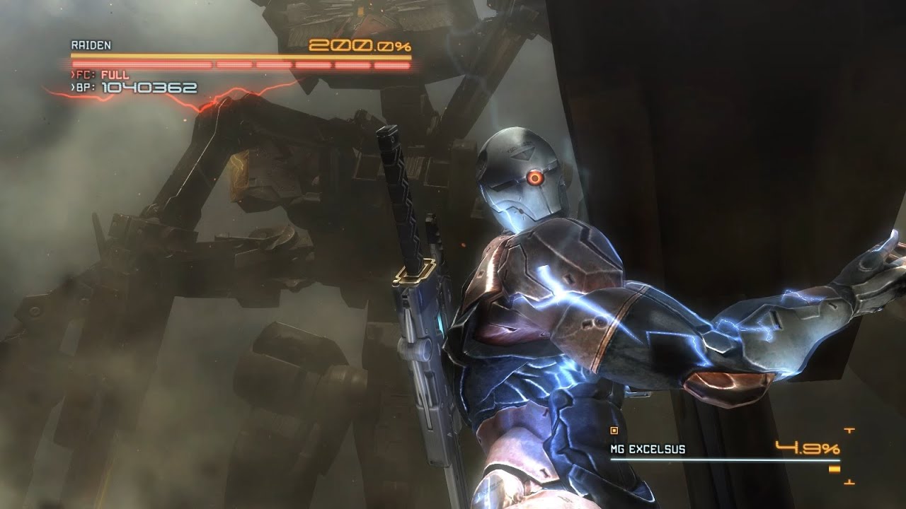 Gray Fox vs MG Excelsus - Boss Battle (No Damage, Rank S, MGS1 Gray Fox ...
