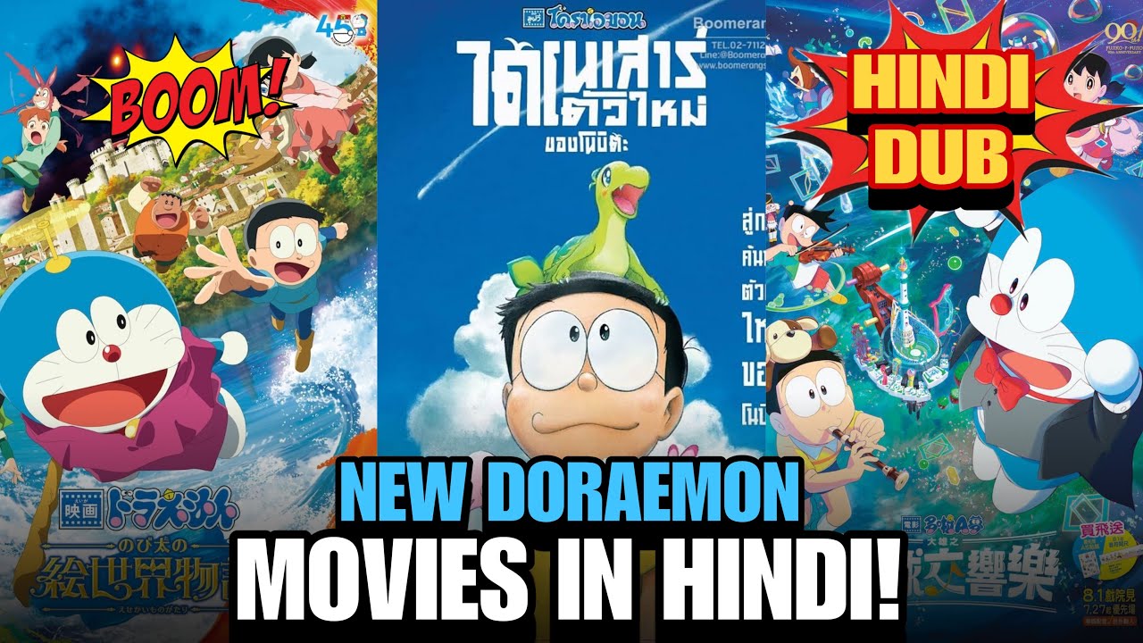 New Doraemon Movies in Hindi | Officially Dubbed Doraemon Hindi Movies ...