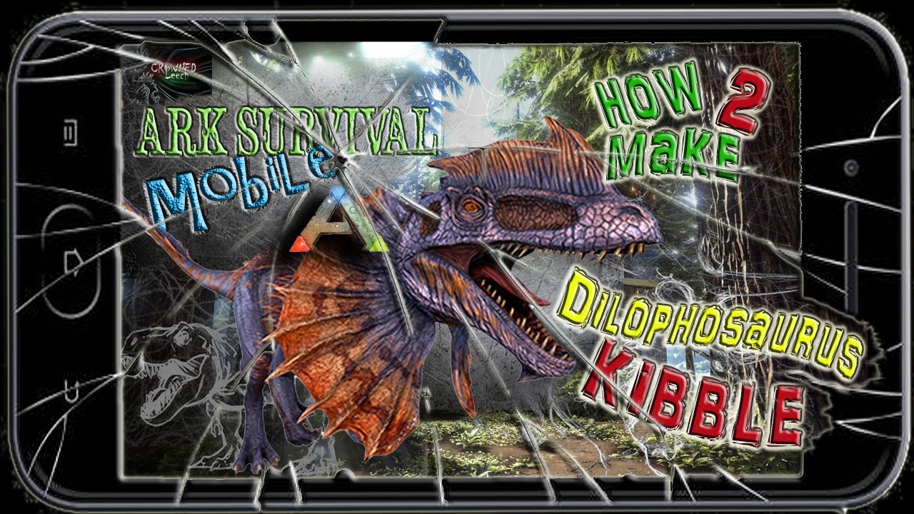 How To Make Dilo Kibble In Ark Mobile - Easy And Fast! - YouTube