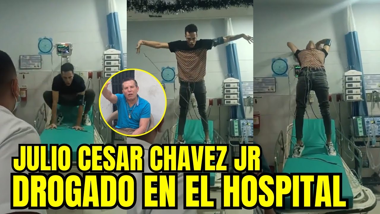 IMPACTANTE!! JULIO CESAR CHAVEZ JR DROGADO EN UN HOSPITAL. JC CHAVEZ ...