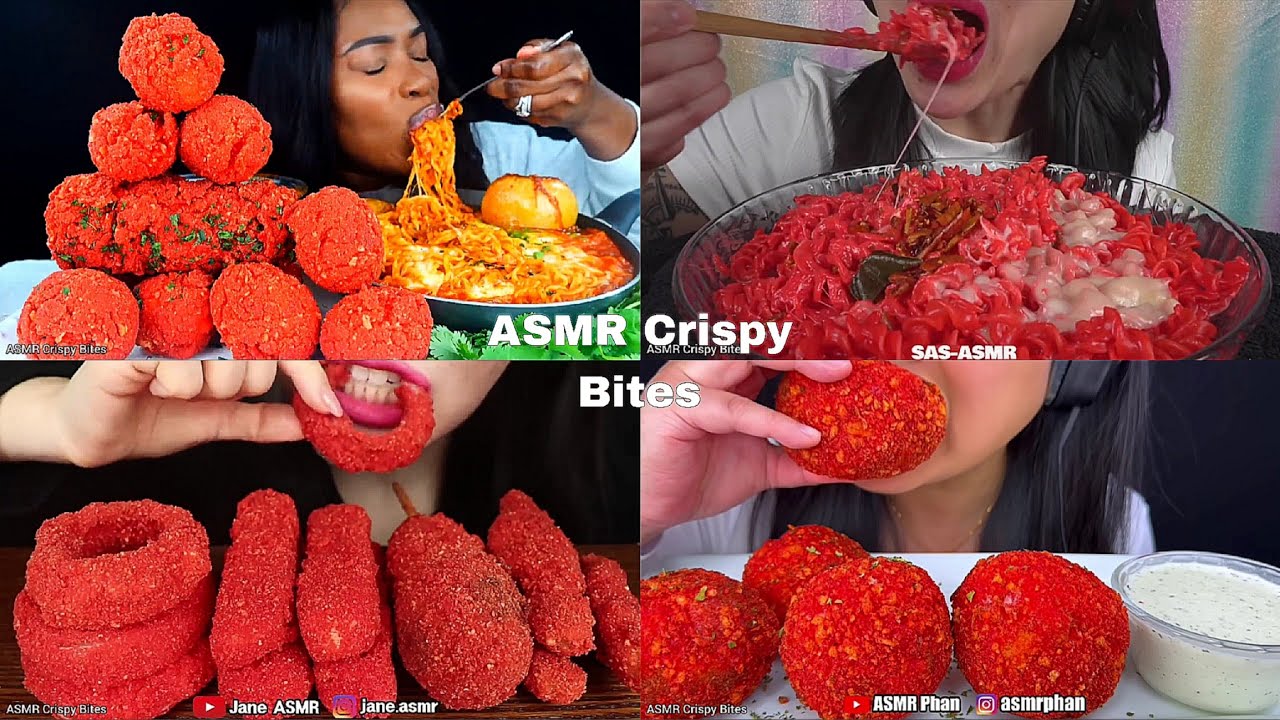 ASMR Hot Cheetos food Compilation | No Talking | Mukbang | Eating ...