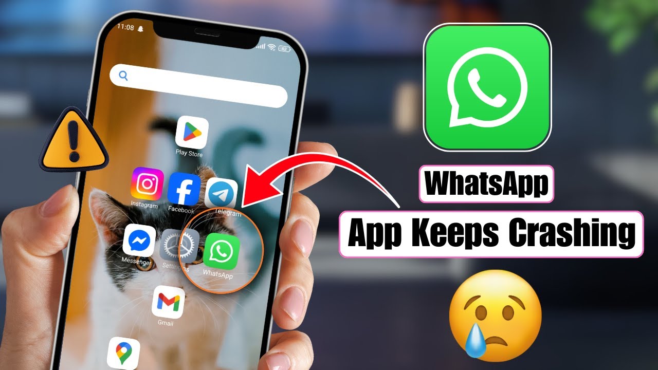 How To Fix WhatsApp Keeps Stopping problem - YouTube
