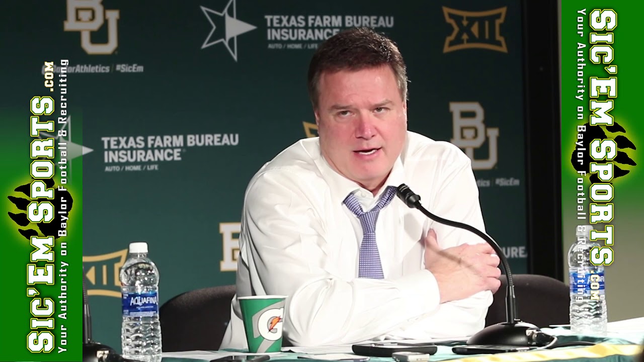 Bill Self after Baylor 2/10/2018 - YouTube