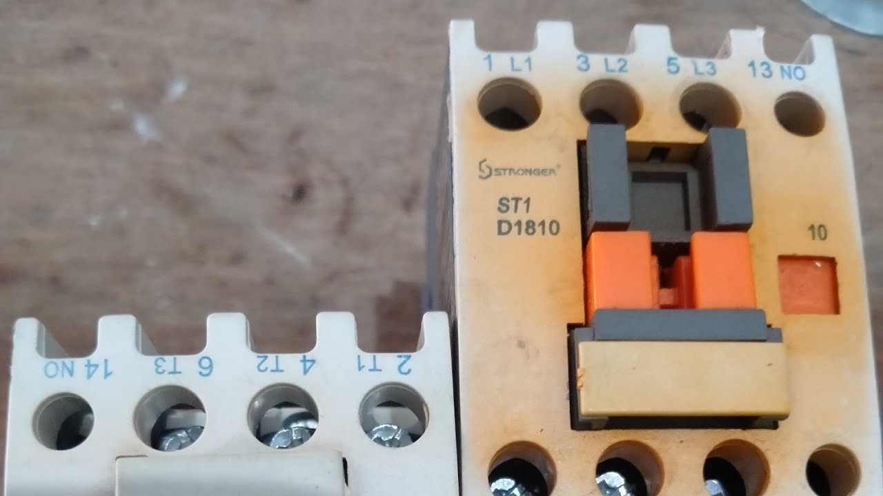 #CONTACTOR #PARTS CONTACTOR INTERNAL PARTS - YouTube