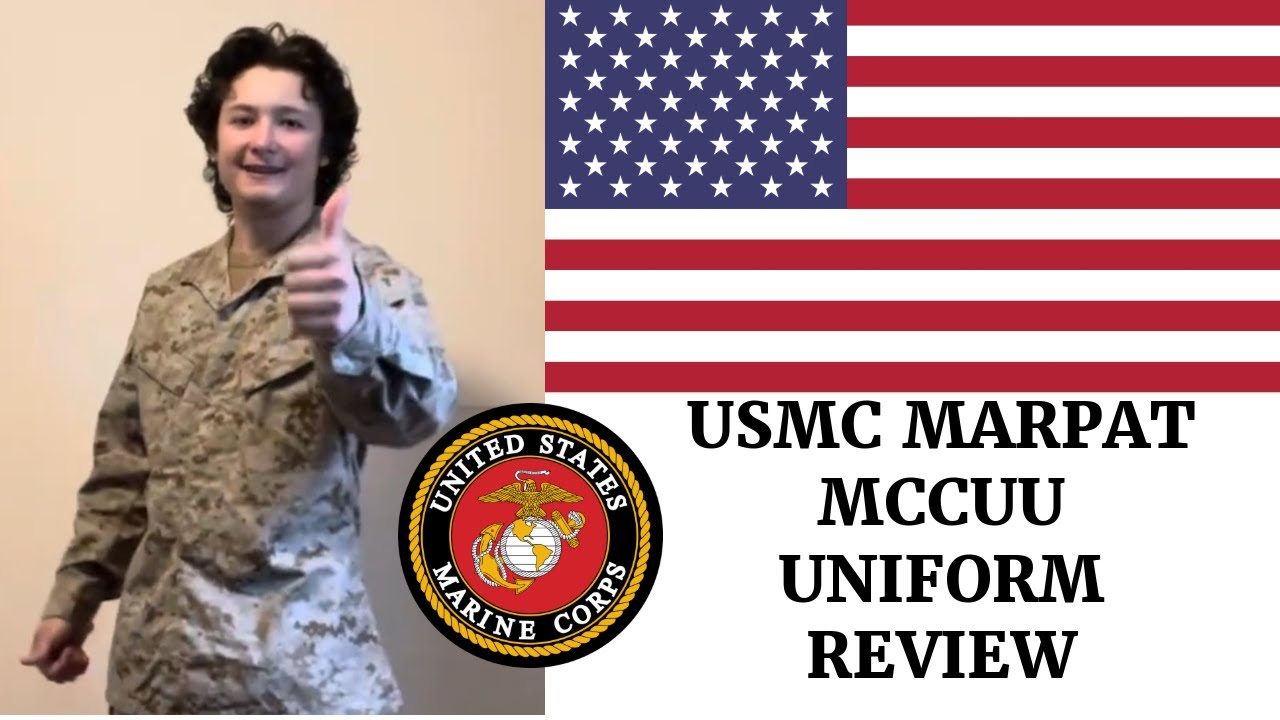 USMC MARPAT Camo MCCUU Uniform Review - YouTube