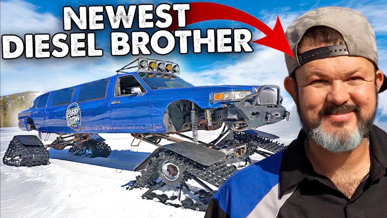 We Built The BIGGEST Snowmobile!!! - YouTube