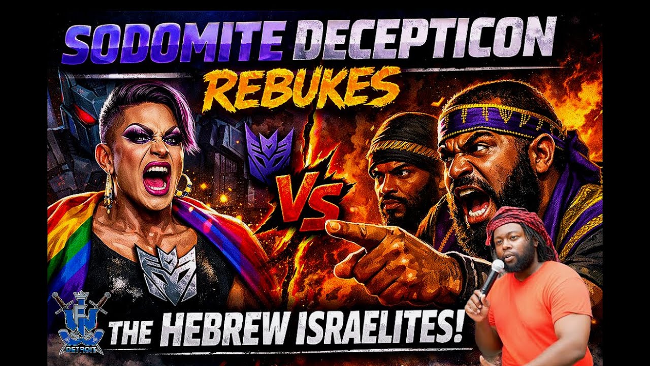 Sodomite Decepticon Rebukes the Hebrew Israelites.. - YouTube