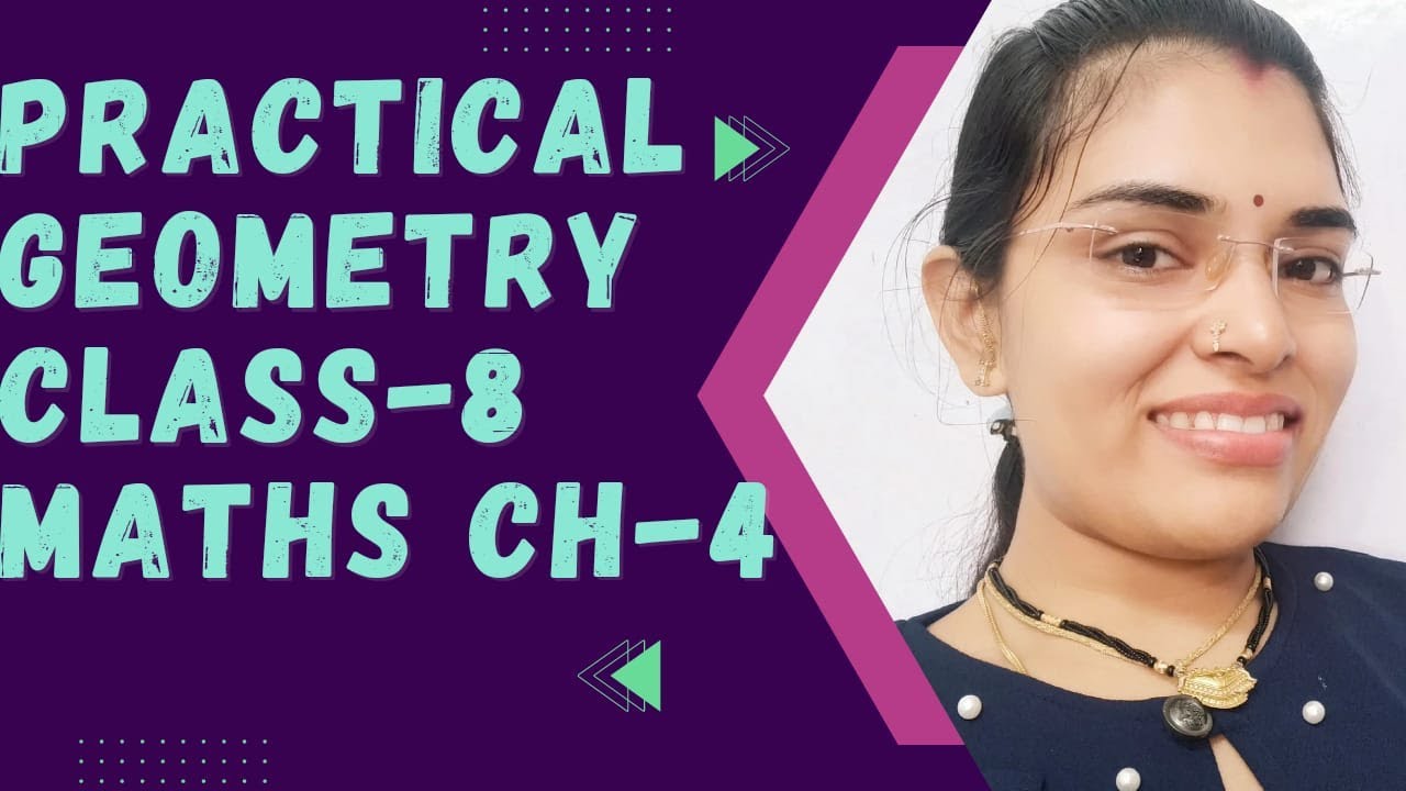PRACTICAL GEOMETRY CLASS 8TH CBSE MATHS CH-4/HOW TO MAKE ANGLES USING ...