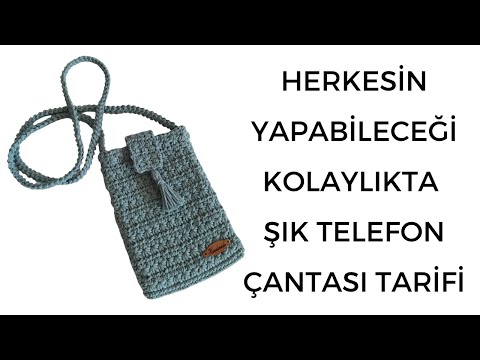 Yıldız Model Telefon Çantası Yapılışı