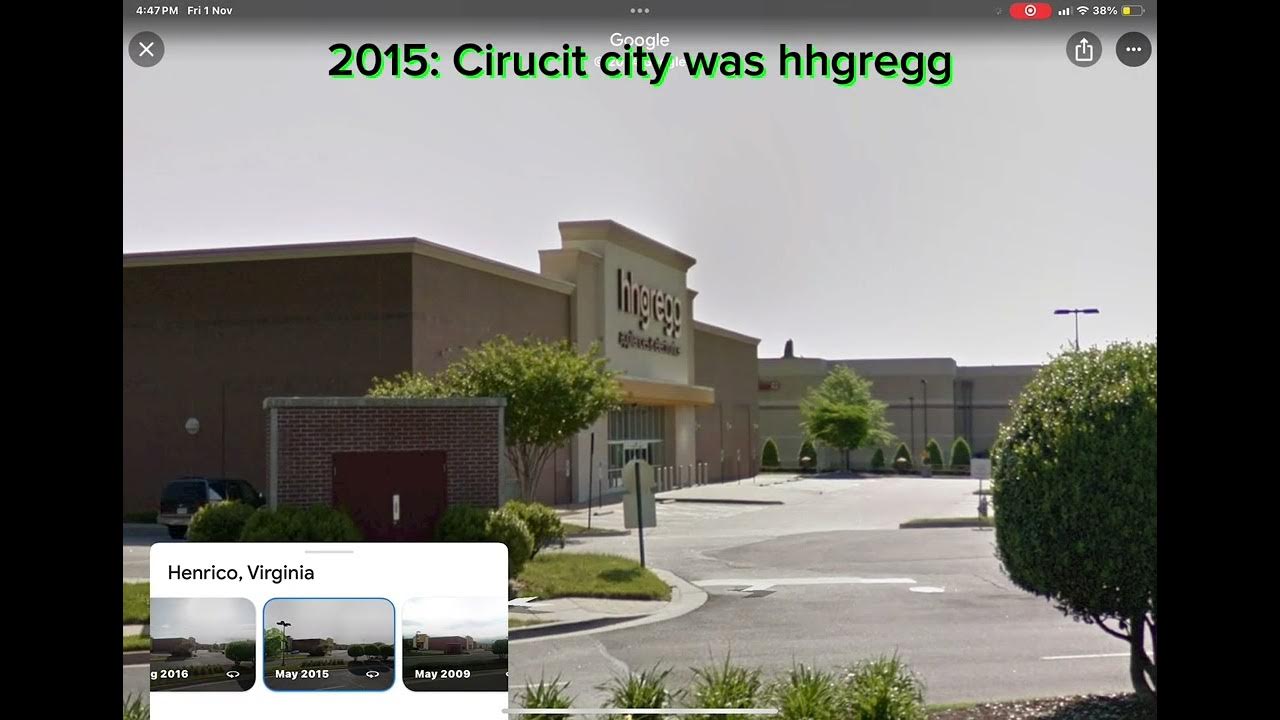 Abandoned Circuit City and hhgregg - YouTube