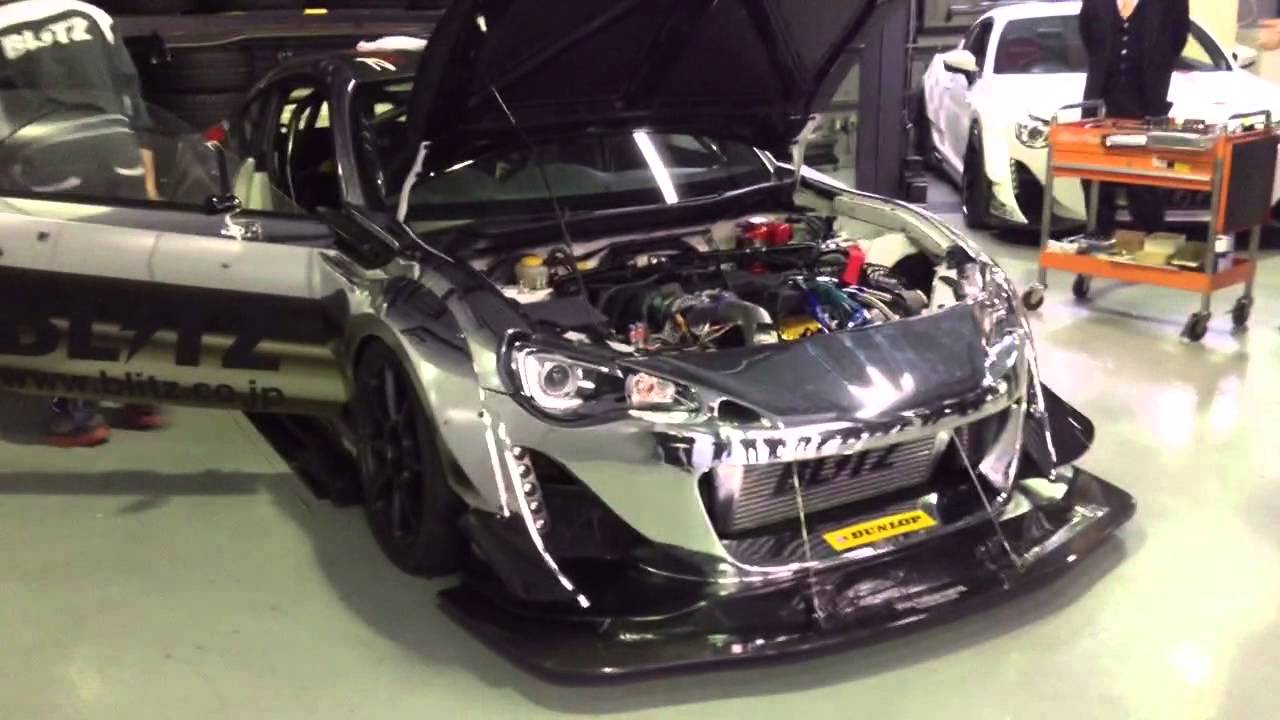 Blitz Subaru BRZ Tsukuba Time Attack Demo Car @ Tokyo HQ - YouTube