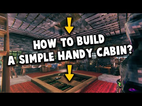 How to Build a Simple Handy Cabin? | VALHEIM