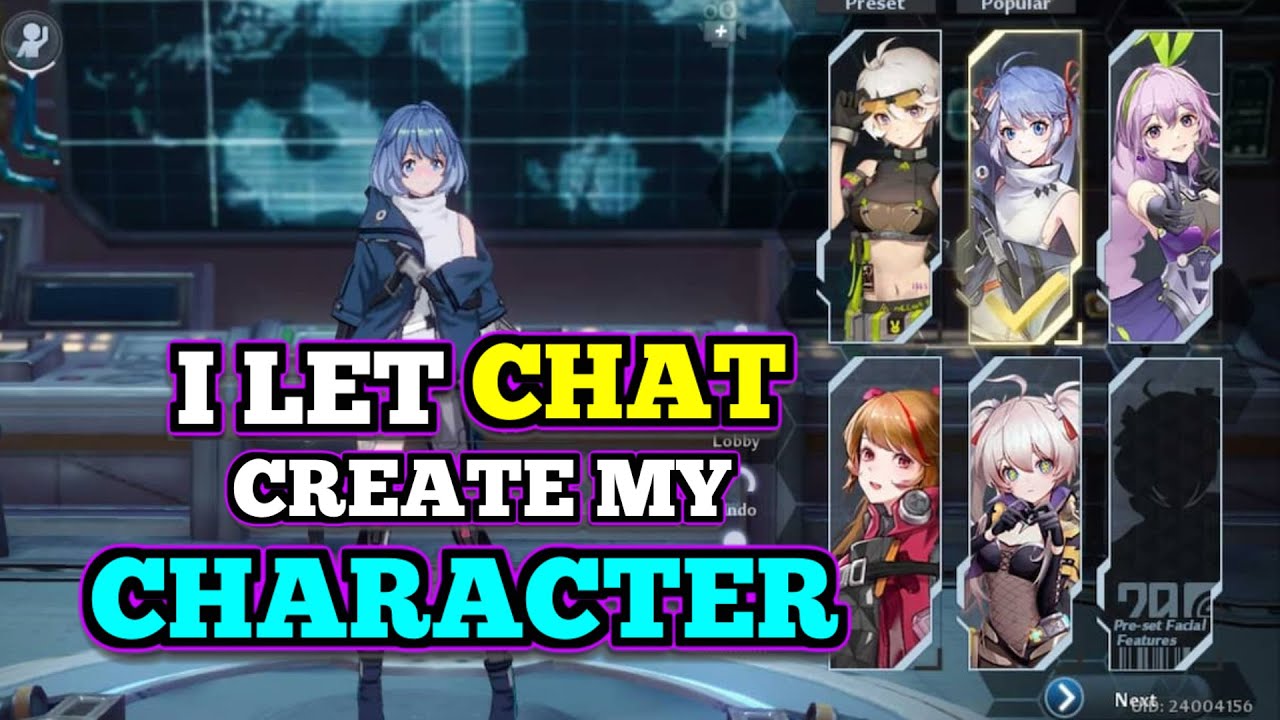Tower of Fantasy (TOF) Character building - I let the chat decide - YouTube
