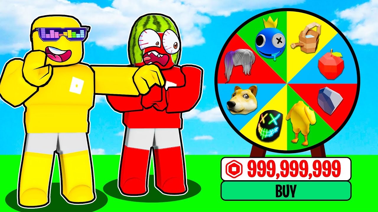 SPIN the WHEEL of UGLY AVATARS in Roblox - YouTube